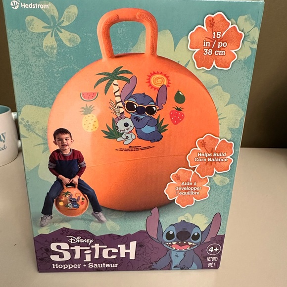 Disney | Toys | Disney Stitch Orange Hopper Ball | Poshmark